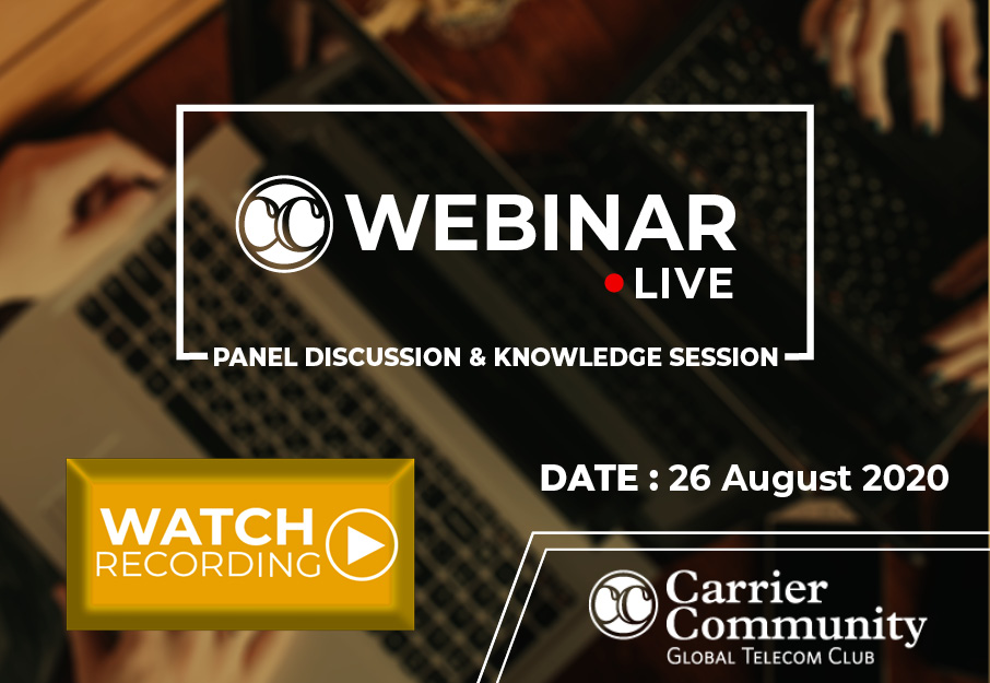 CC-Webinar.Live with Carrier Community @ CEE GCCM - Carrier Community