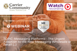 CC-Webinar.Live with Carrier Community @ Middle East GCCM - Carrier ...