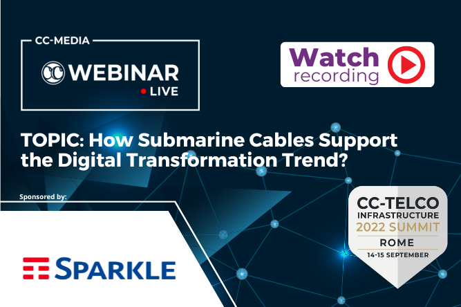 CC-Webinar.Live with Sparkle @ CC-Telco Infrastructure Summit 2022 - Rome - Carrier Community